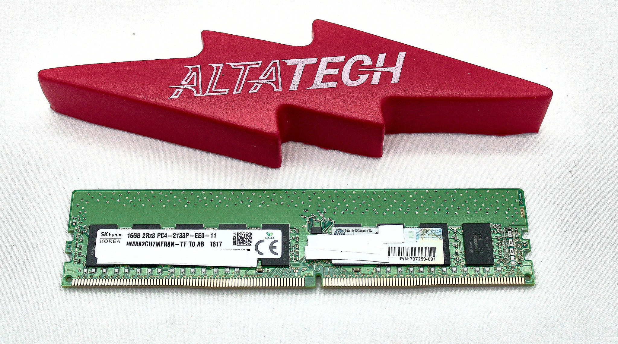 HP 797259-091 16GB PC4-17000E DDR4-2133 2RX8 ECC HPE Server