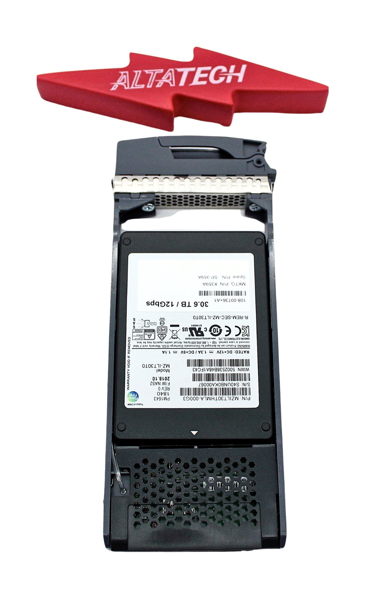 NetApp 108-00736 30.6TB 12G 2.5" SSD
