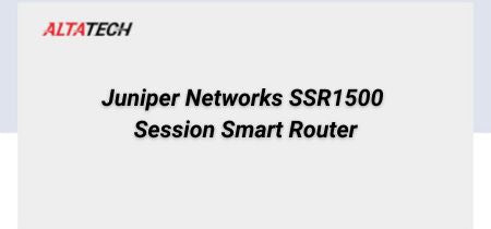 Browse Refurbished and Used Juniper Networks SSR1500 Routers