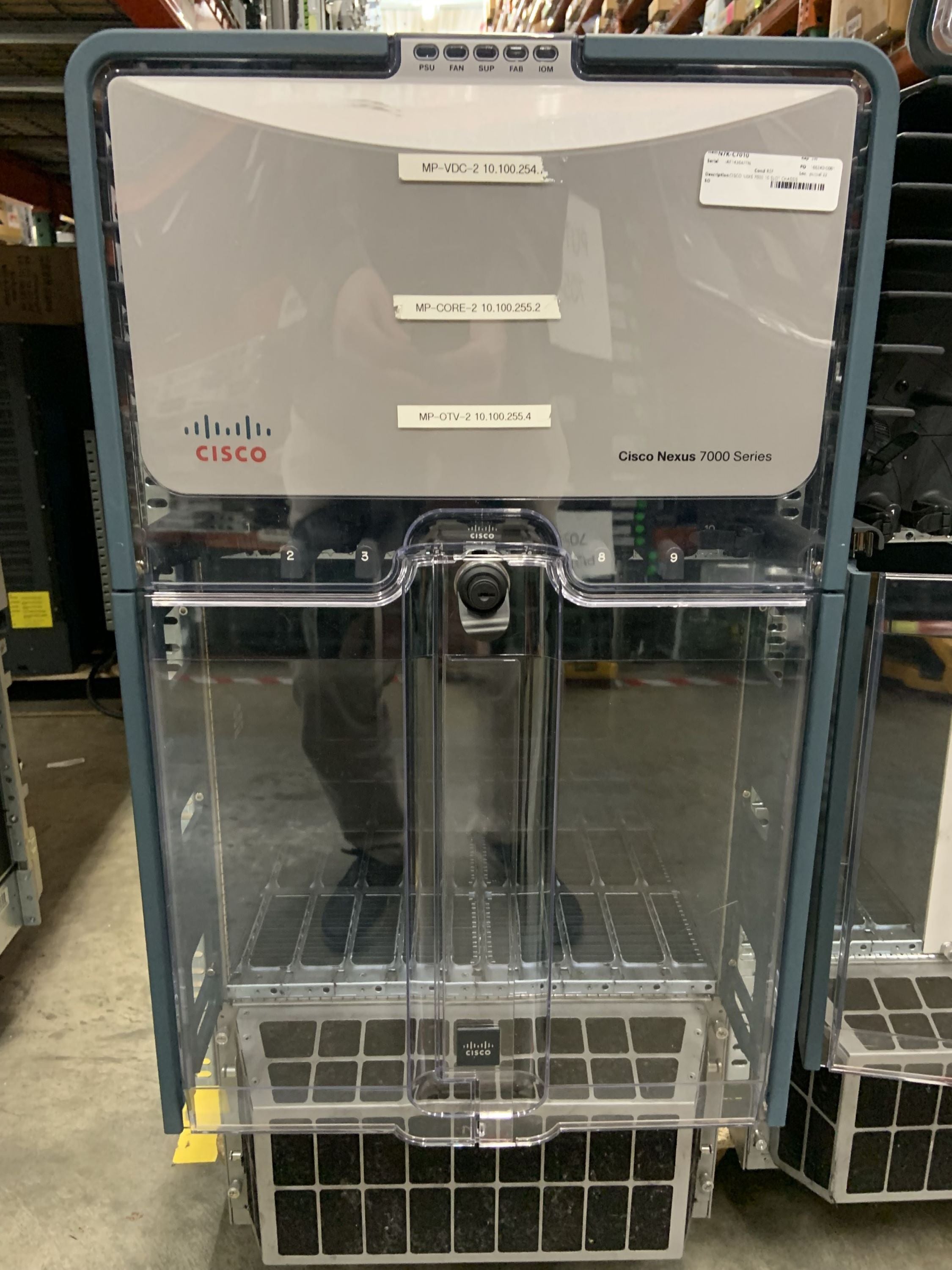Cisco N7K-C7010 Cisco Nexus 7000 10 Slot Chassis Only