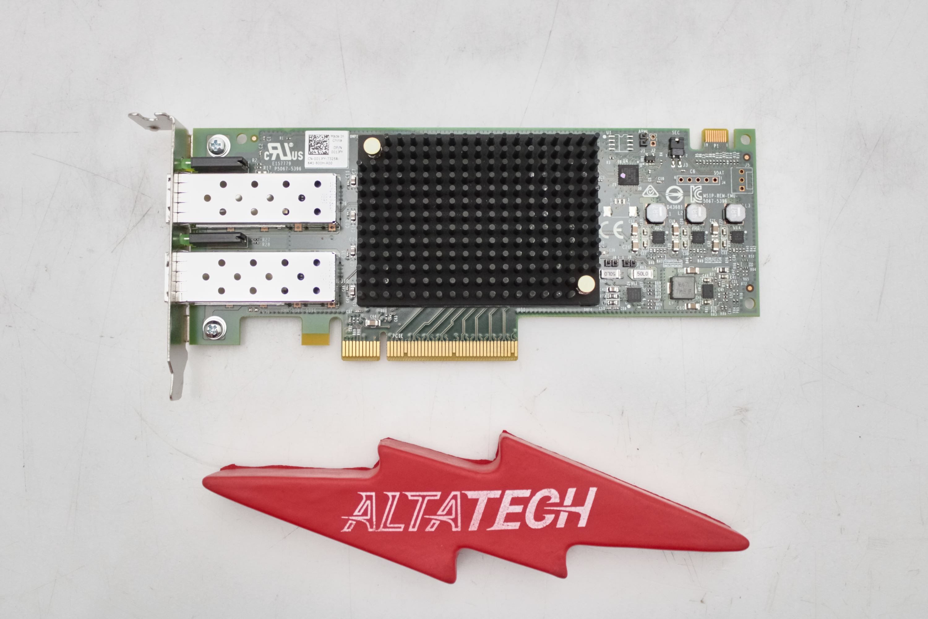 Dell 01JFY 32GB SFP+ Emulex LPE32002 Dual Port HBA LP
