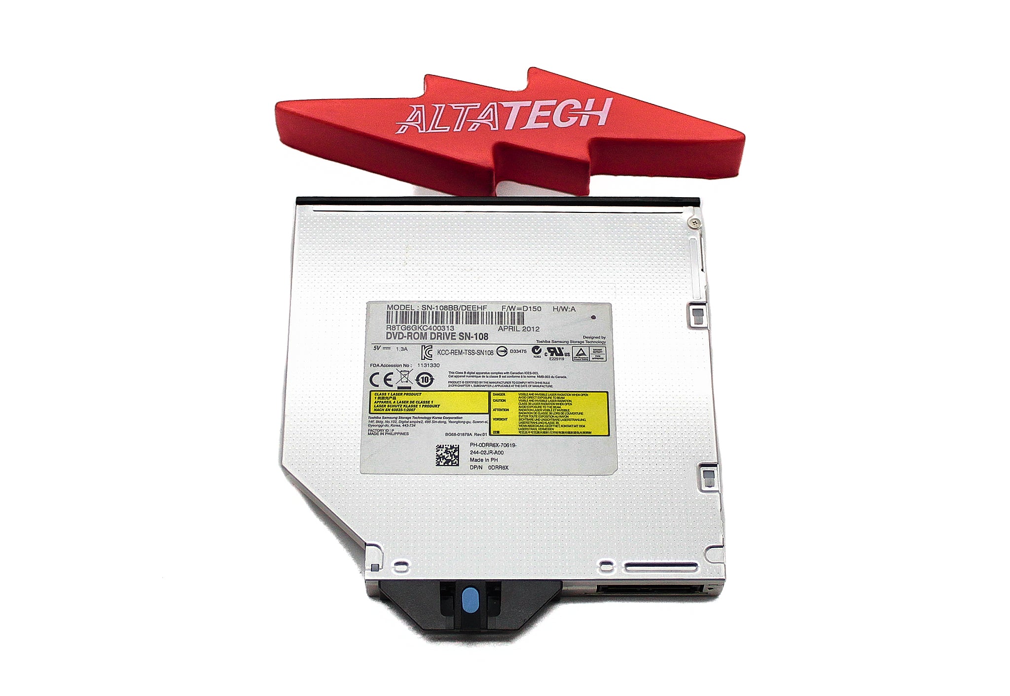 Dell 0DRR6X DVD-ROM 12X SLOM SATA R720/R820 | Server