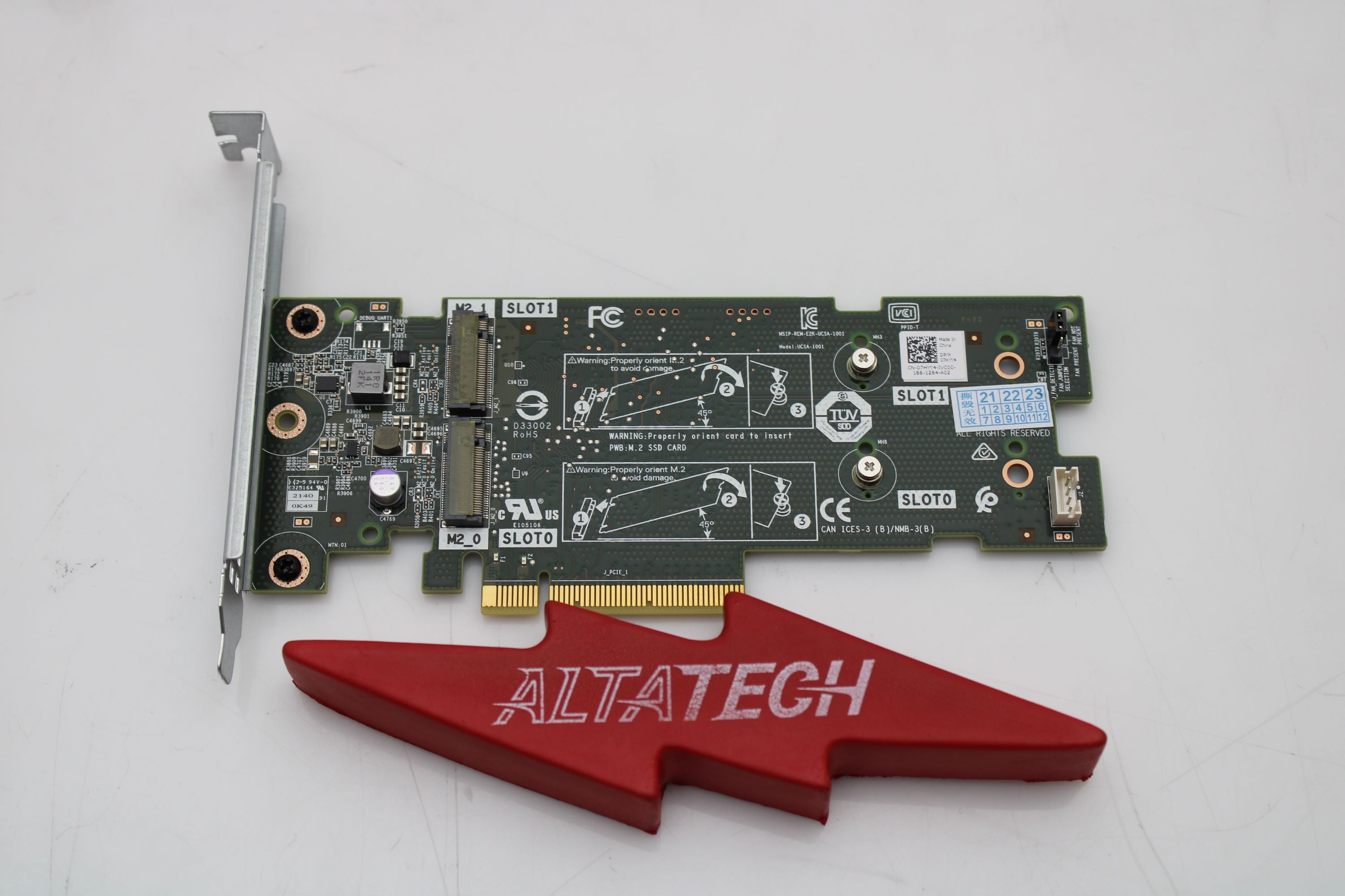 Dell 7HYY4 Boss Controller 2X M.2 SATA PCI-E FH