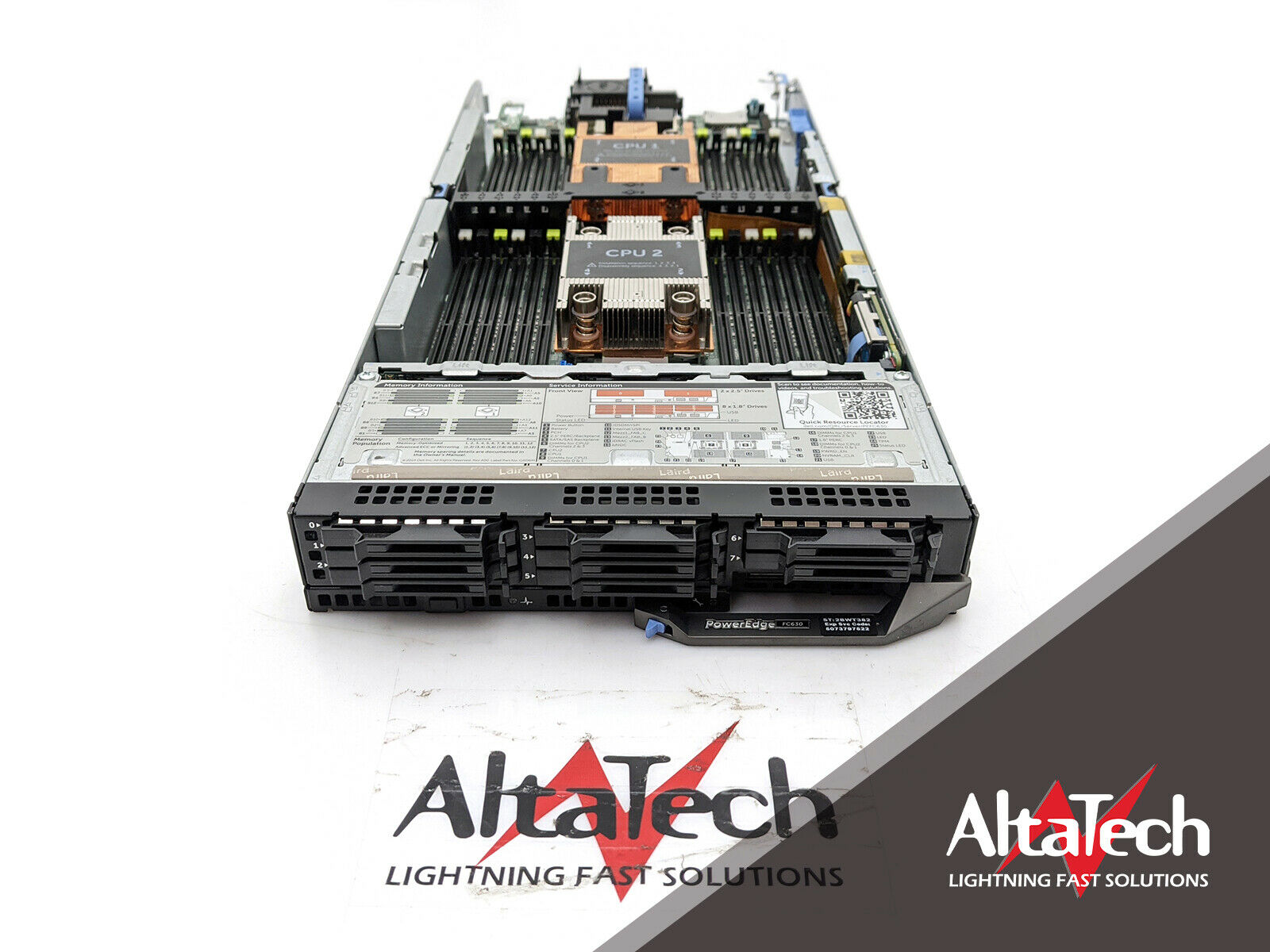 Dell PowerEdge FC630 2X E5-2680V3 2.5GHZ 64GB Memory 1X 800G