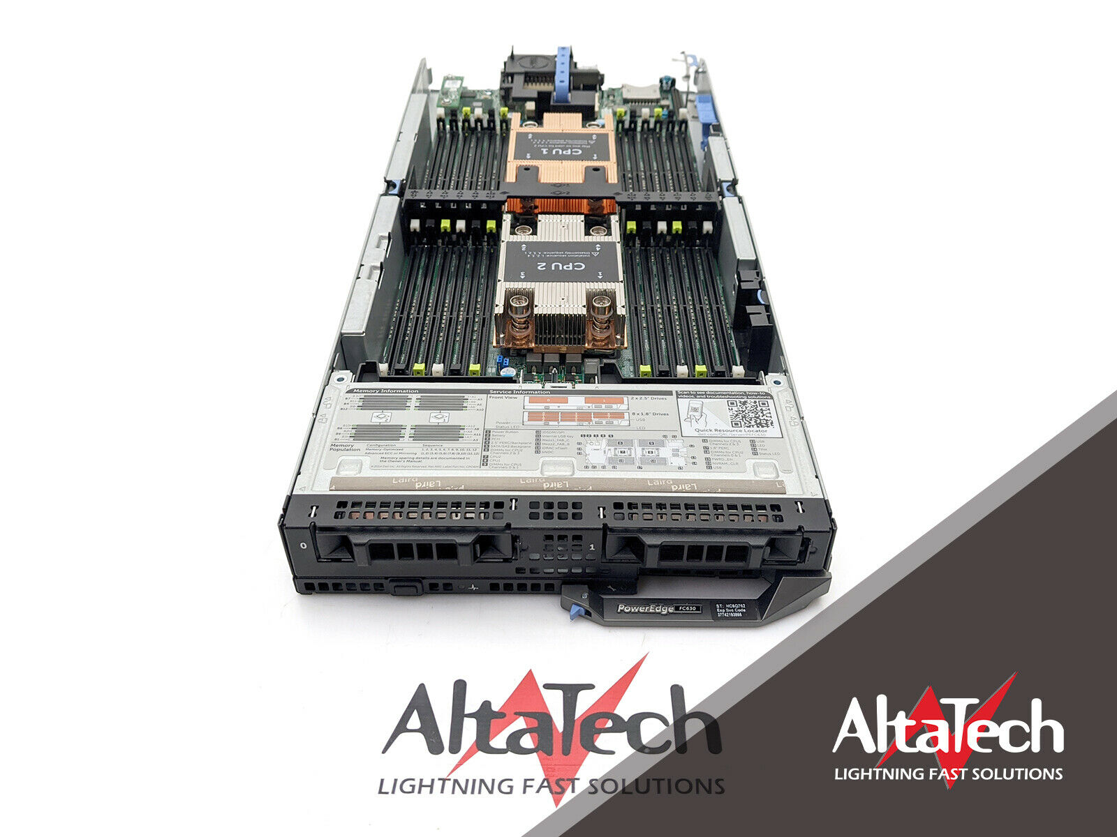 Dell PowerEdge FC630 2 Bay Server 2xE5-2609v3 8x32GB PC4-170