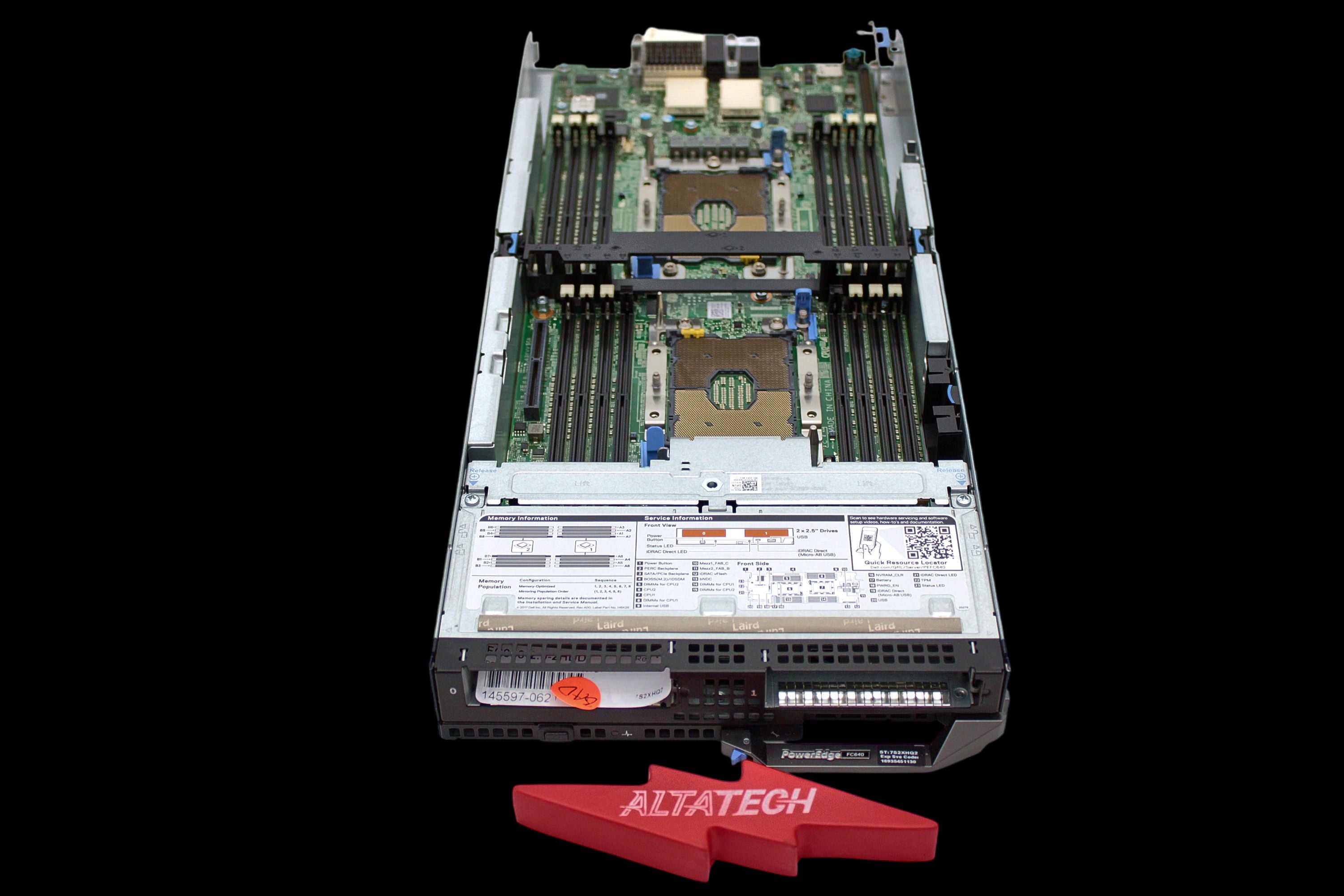 Dell FC640-2.5-2HDD POWEREDGE FC640 2X2.5' BLADE SERVER CTO