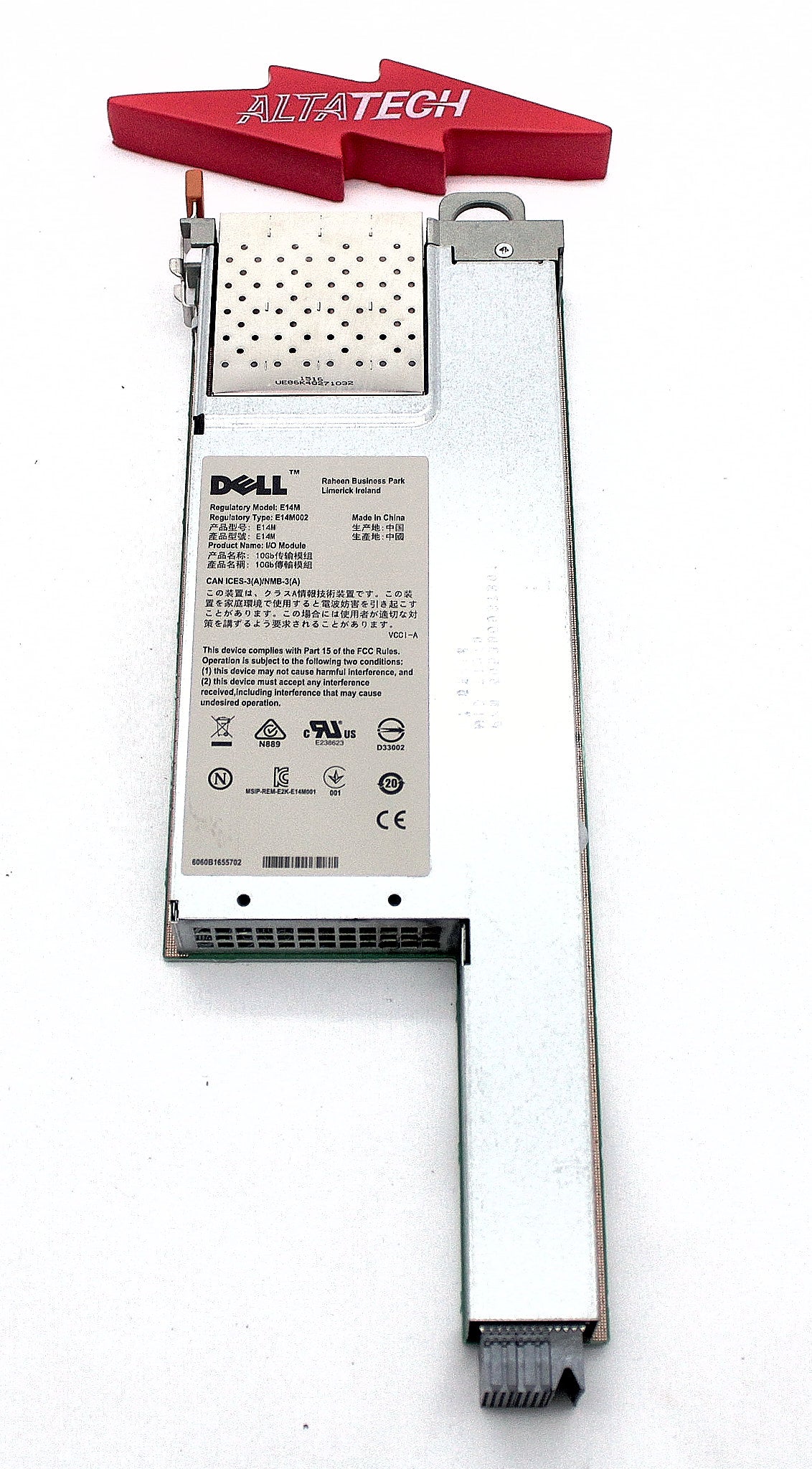 Dell FC9YT PowerEdge E14M 10GB SFP Pass Through Module 8P FX