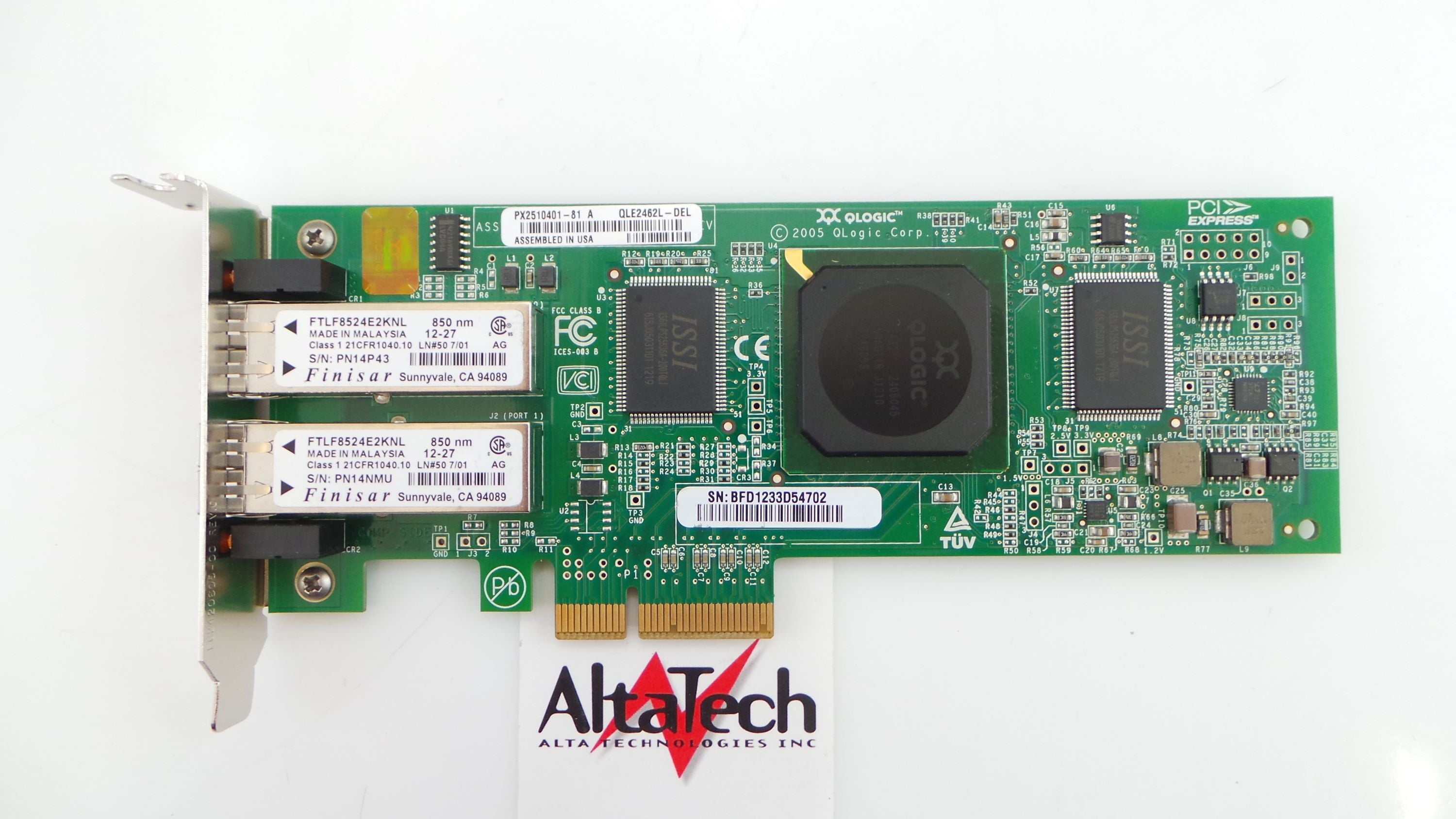 Hp Qlogic QLE2462-E DH226 P23M2 4GB Dual Port Fibre Channel