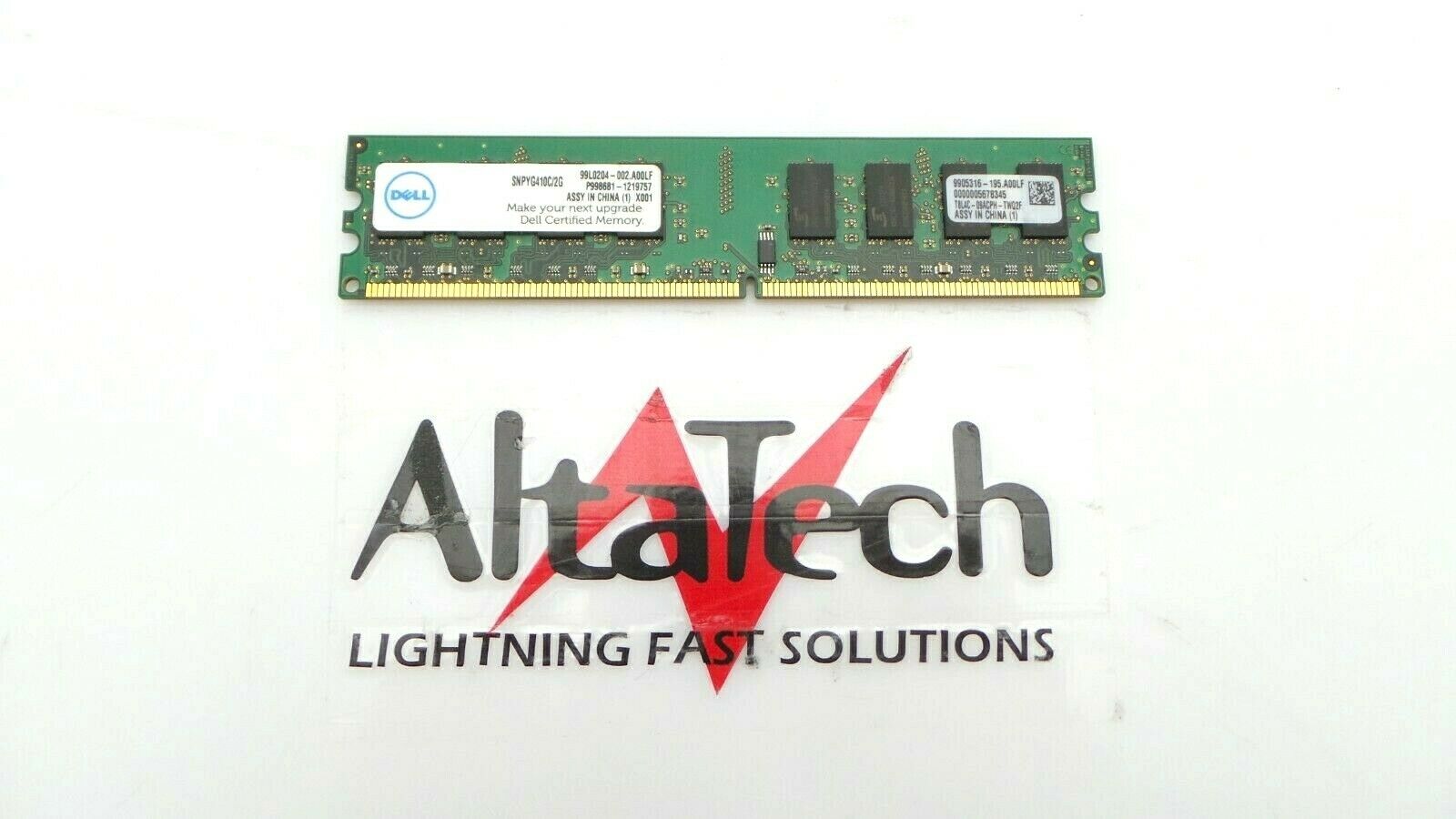 Dell 2GB 2Rx8 Non-ECC PC2-6400U DDR2-800 RAM Memory Module S