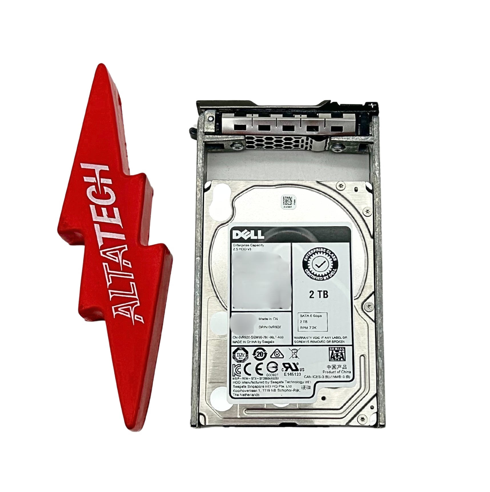 Dell VR92X 2TB 7.2K SATA 2.5 Inch 6G ST2000NX0423 / 1VD130-1