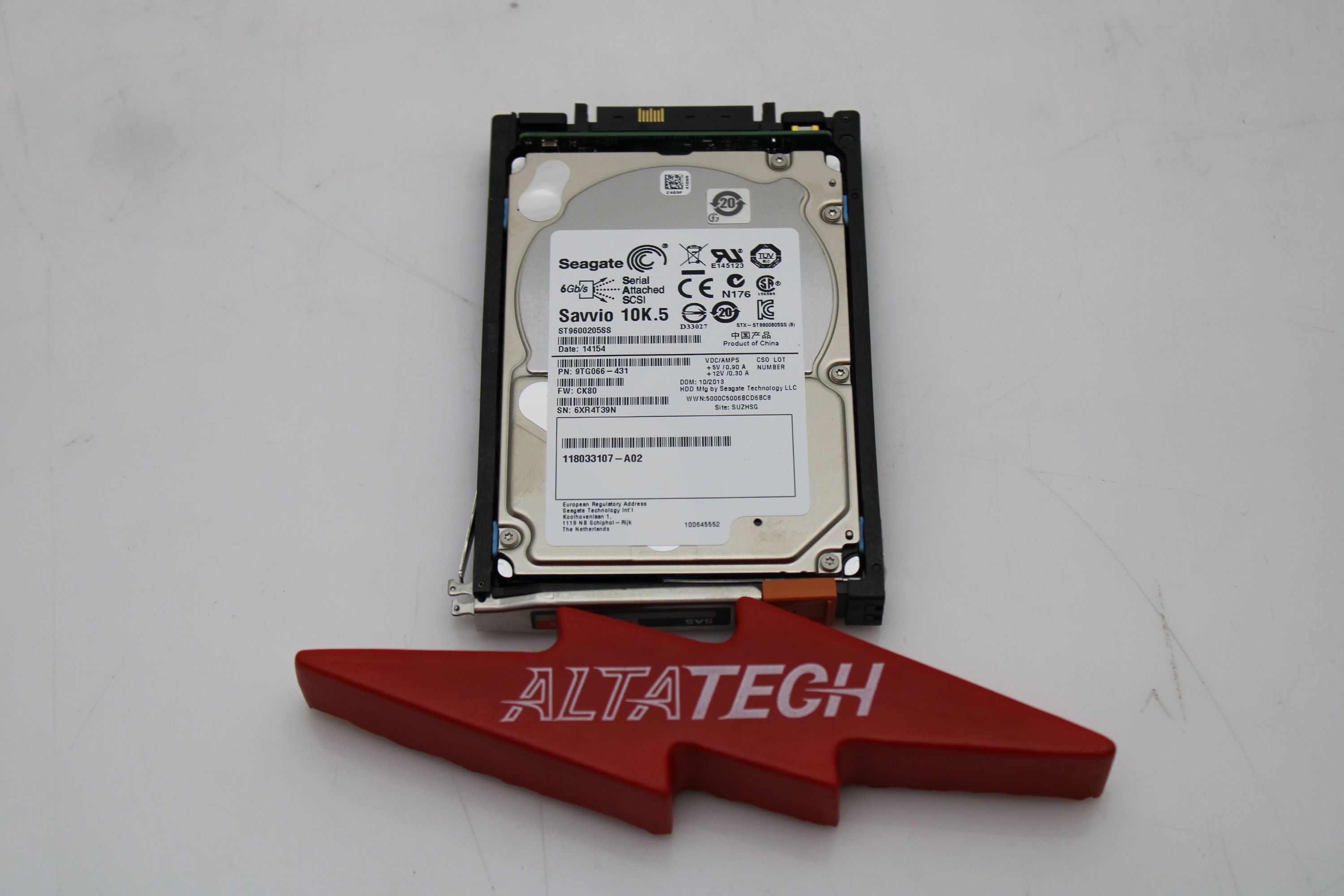 EMC 005050282 600GB 10K SAS 2.5 6G HDD 51/52/53