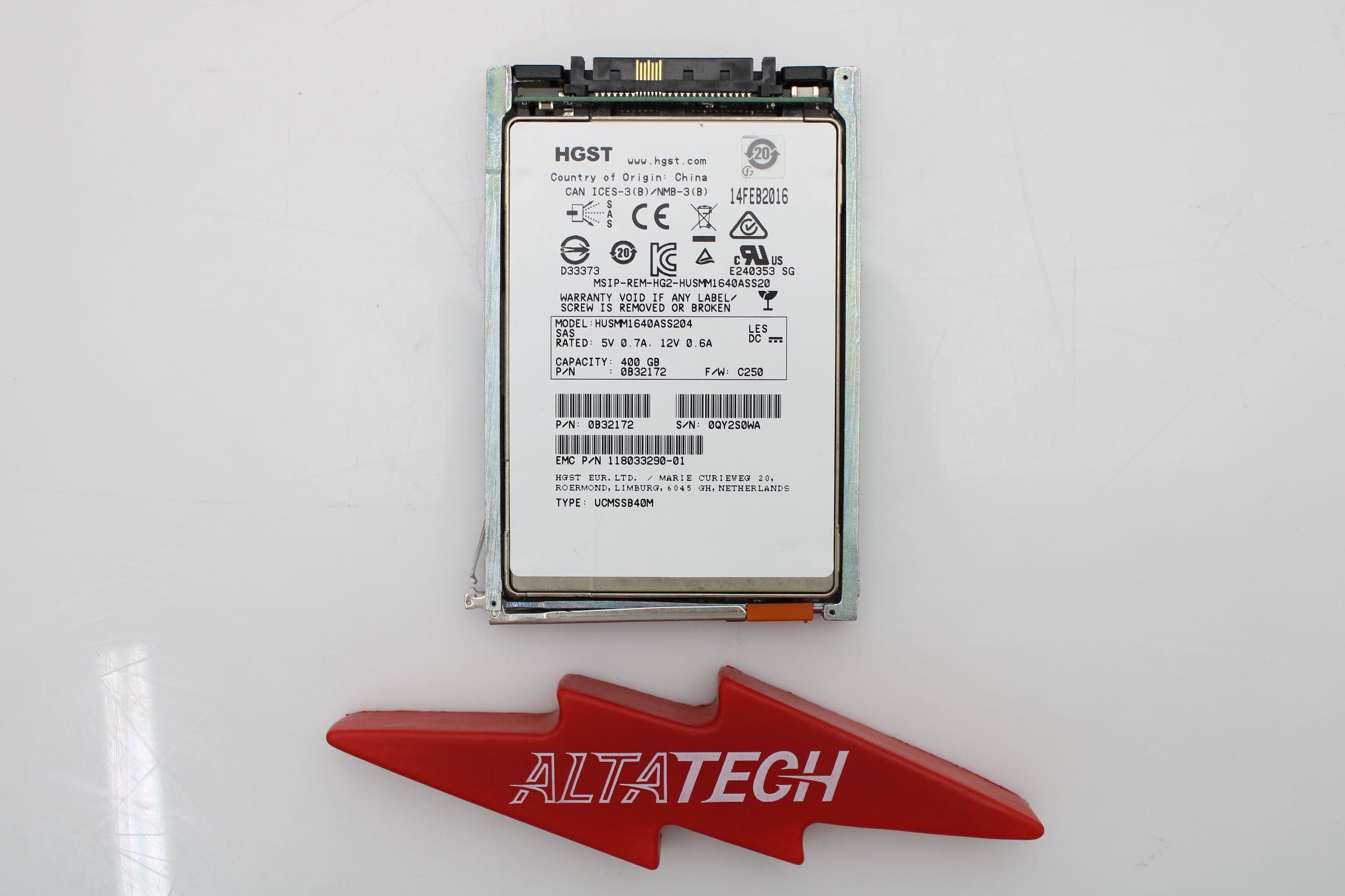 EMC 005051134 400GB SSD SAS 2.5 6G VNX52/54/56 VNX5200 Solid
