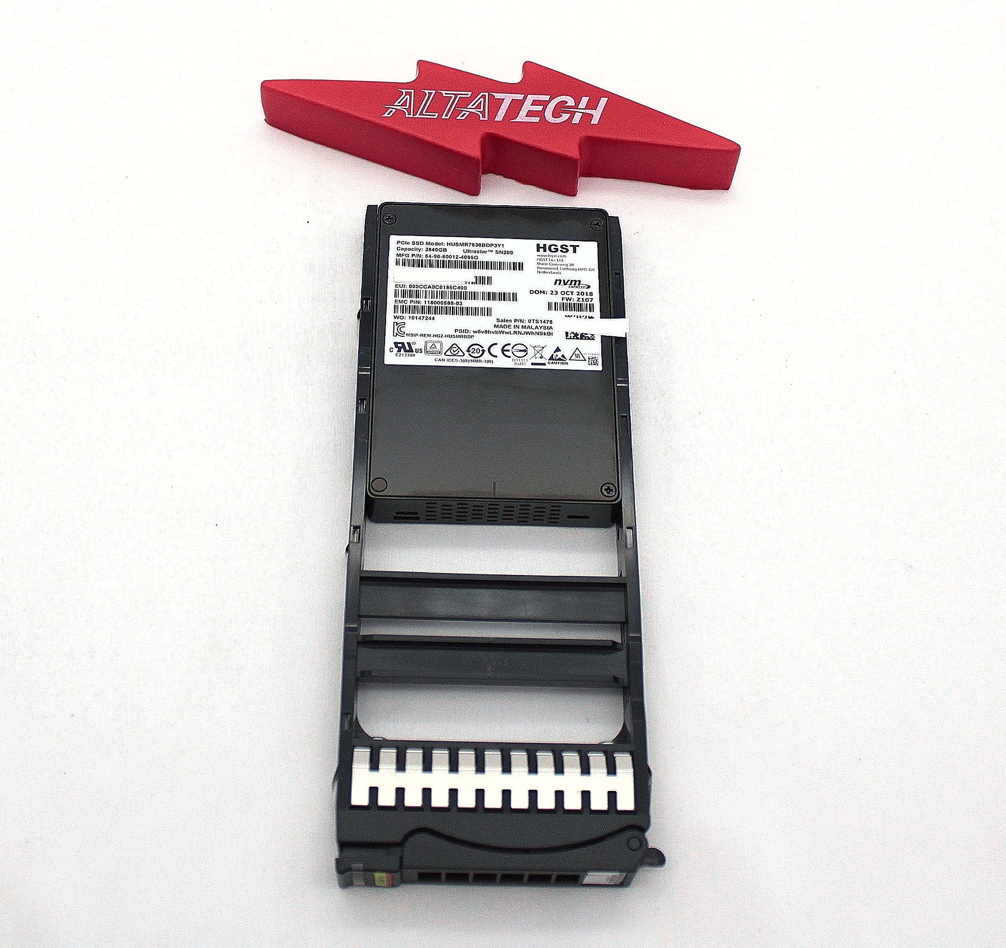 EMC 005052504 3.84TB SSD SAS 2.5 12G NVME PowerMax 2000/8000