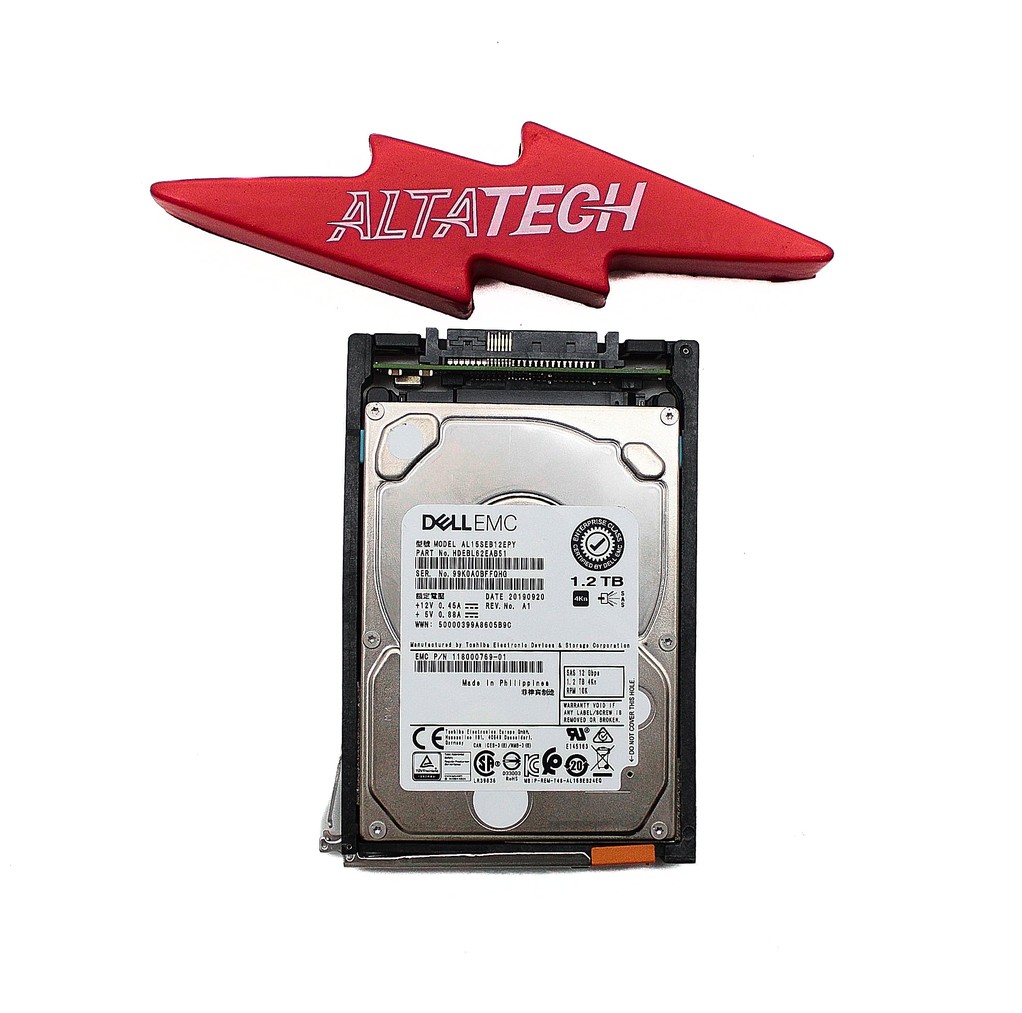 EMC 005053152 1.2TB SAS 2.5 10K 12G UN 380-880