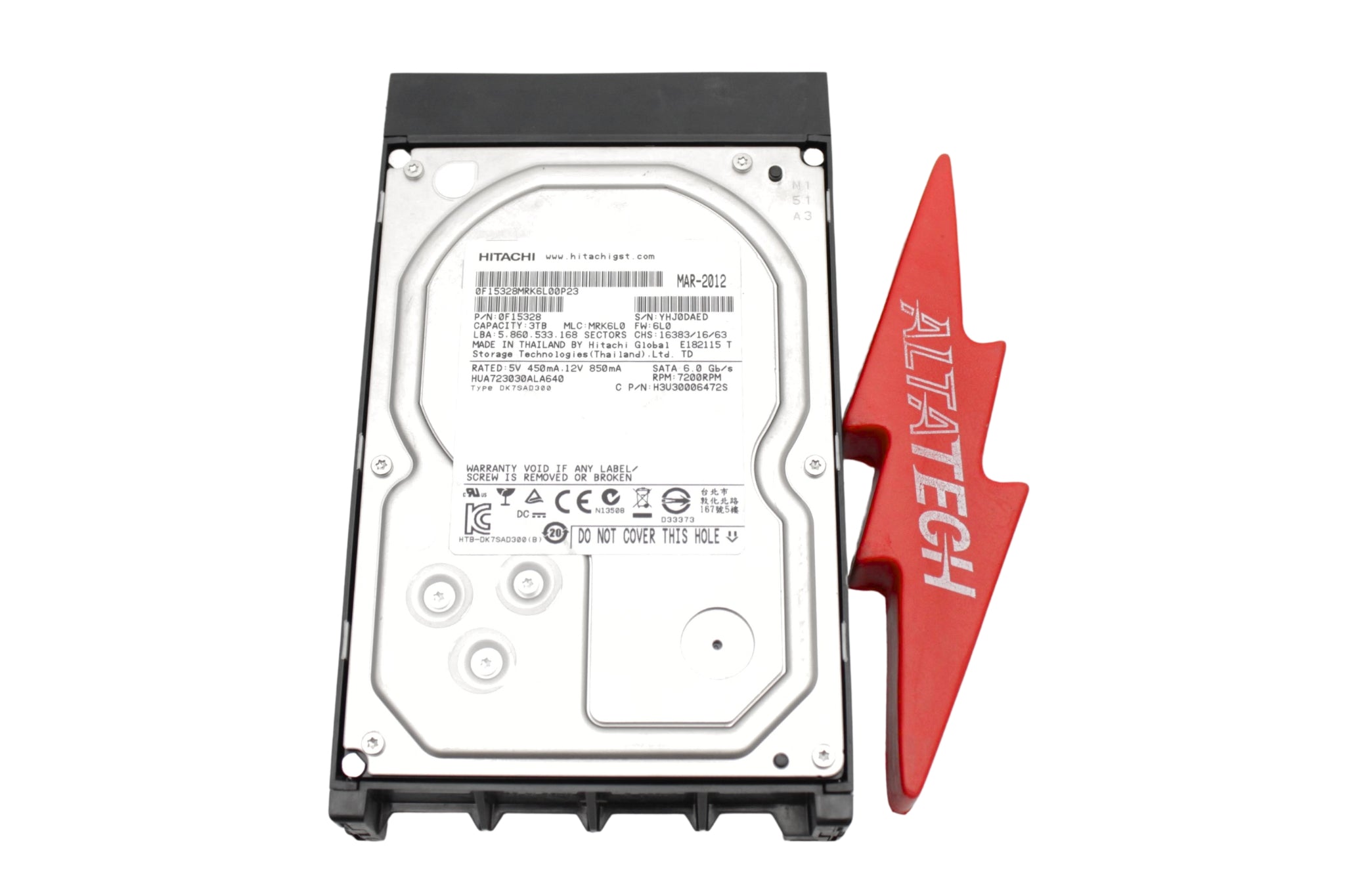 EMC 0F15328-ISILON 3TB 7.2K SATA 3.5 6G X200/X/NL400