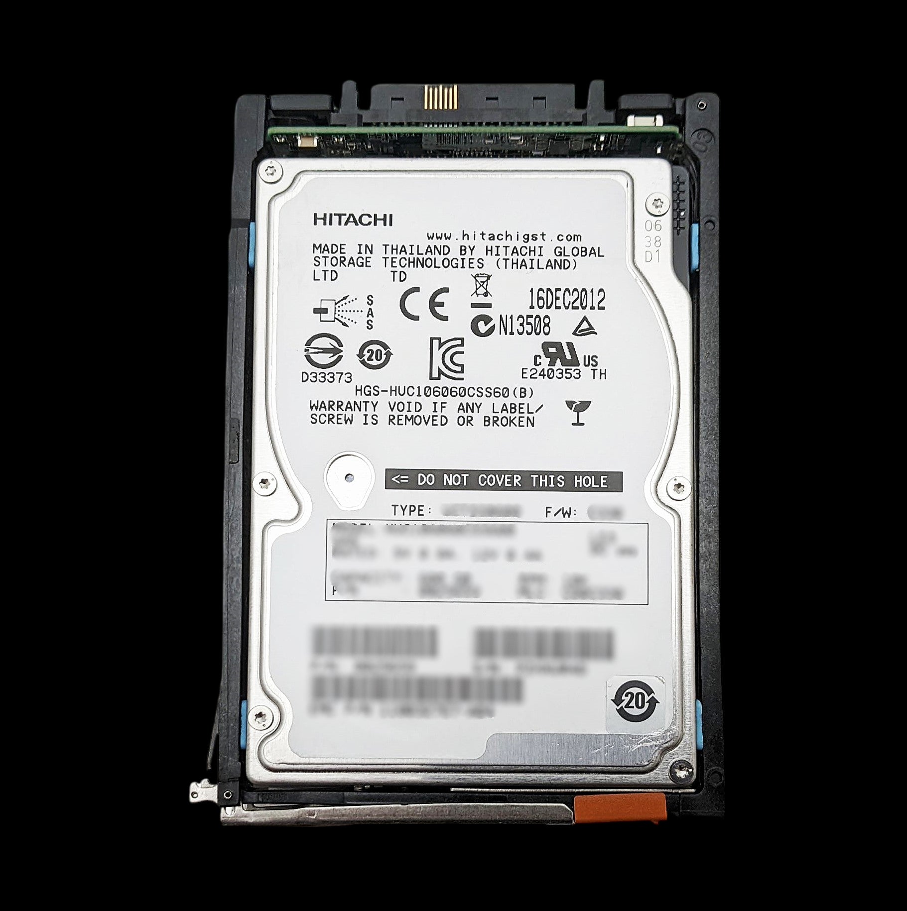 Dell EMC 600GB 10K rpm 6Gbps SFF SAS HDD 005049250 005050344