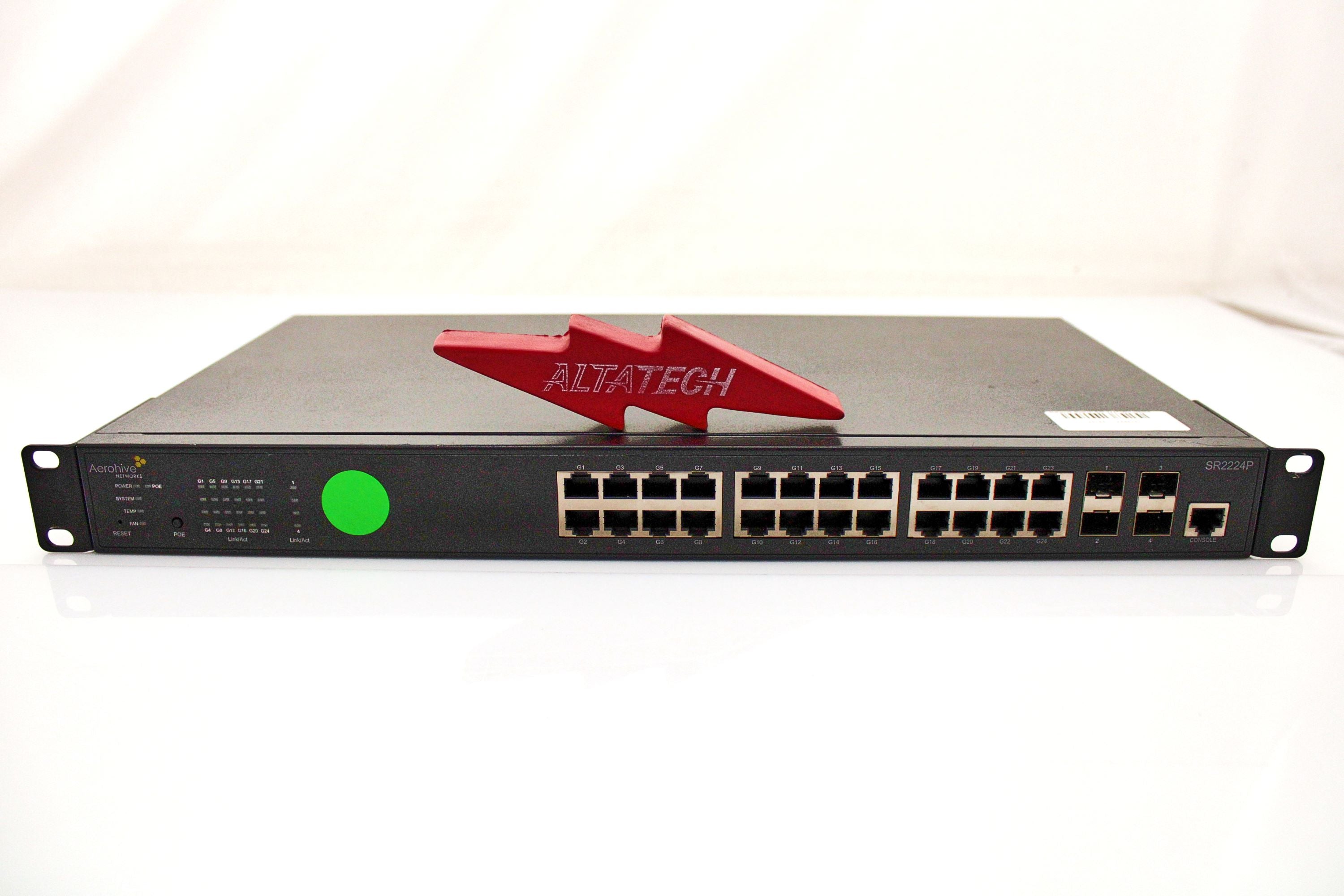 Extreme AH-SR2224P 24 Port Gigabit Ethernet Switch with POE