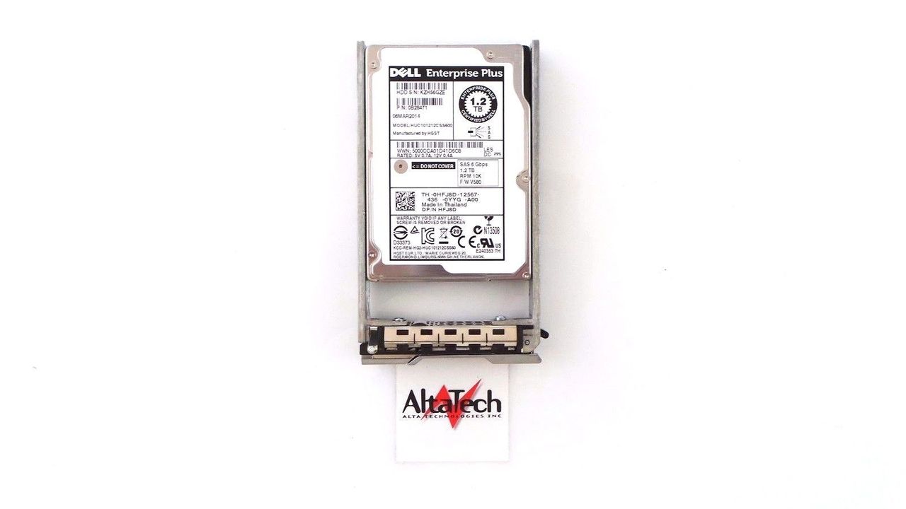 HGST HUC101212CSS600 EqualLogic 1.2TB 10K SAS 2.5" 6G Dell 0