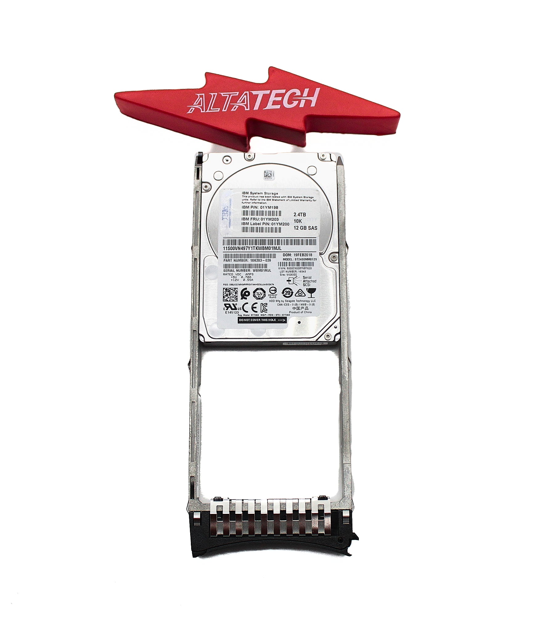 IBM 01YM203 2.4GB 10K 2.5" 12GB HDD