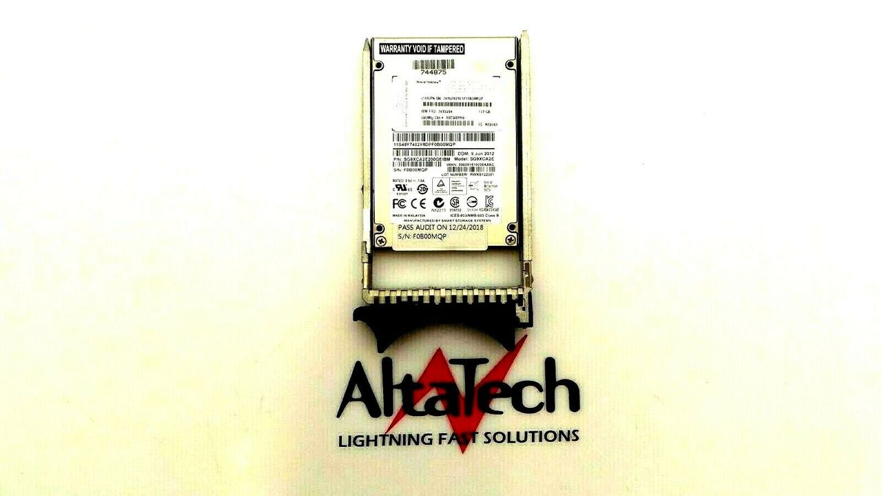IBM 74Y5294 pSeries 177GB SAS 2.5" SFF-1 Solid State Drive w