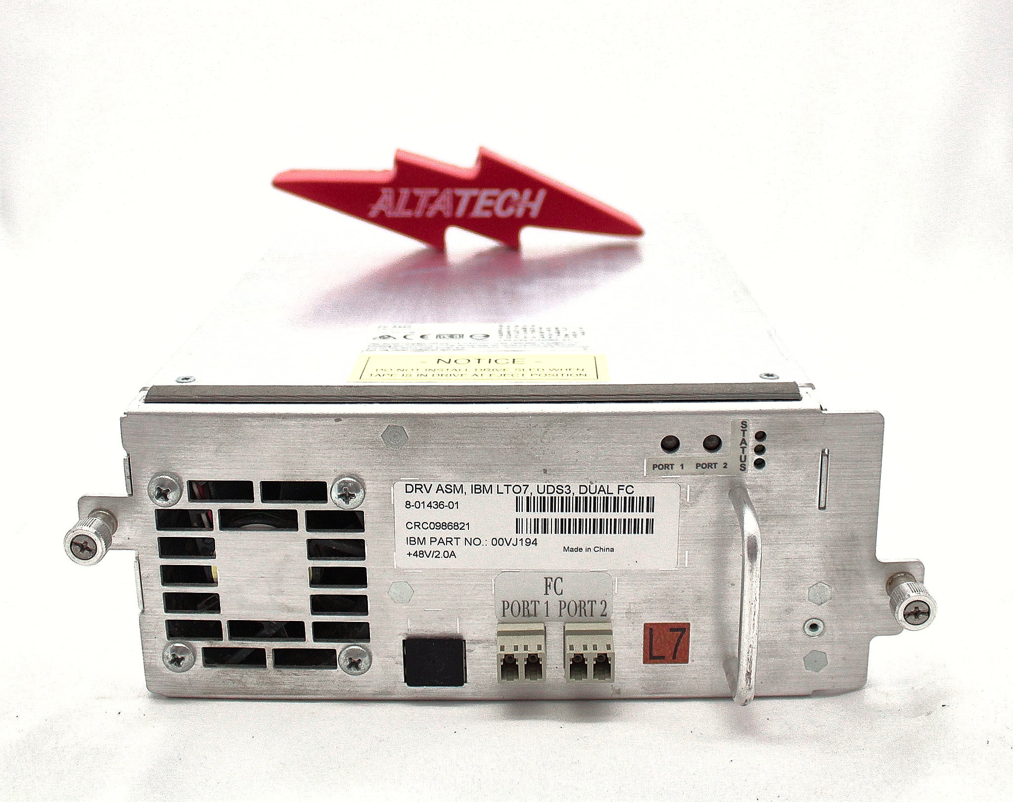 IBM 8-01436-01 IBM LTO7 FC Tape Drive