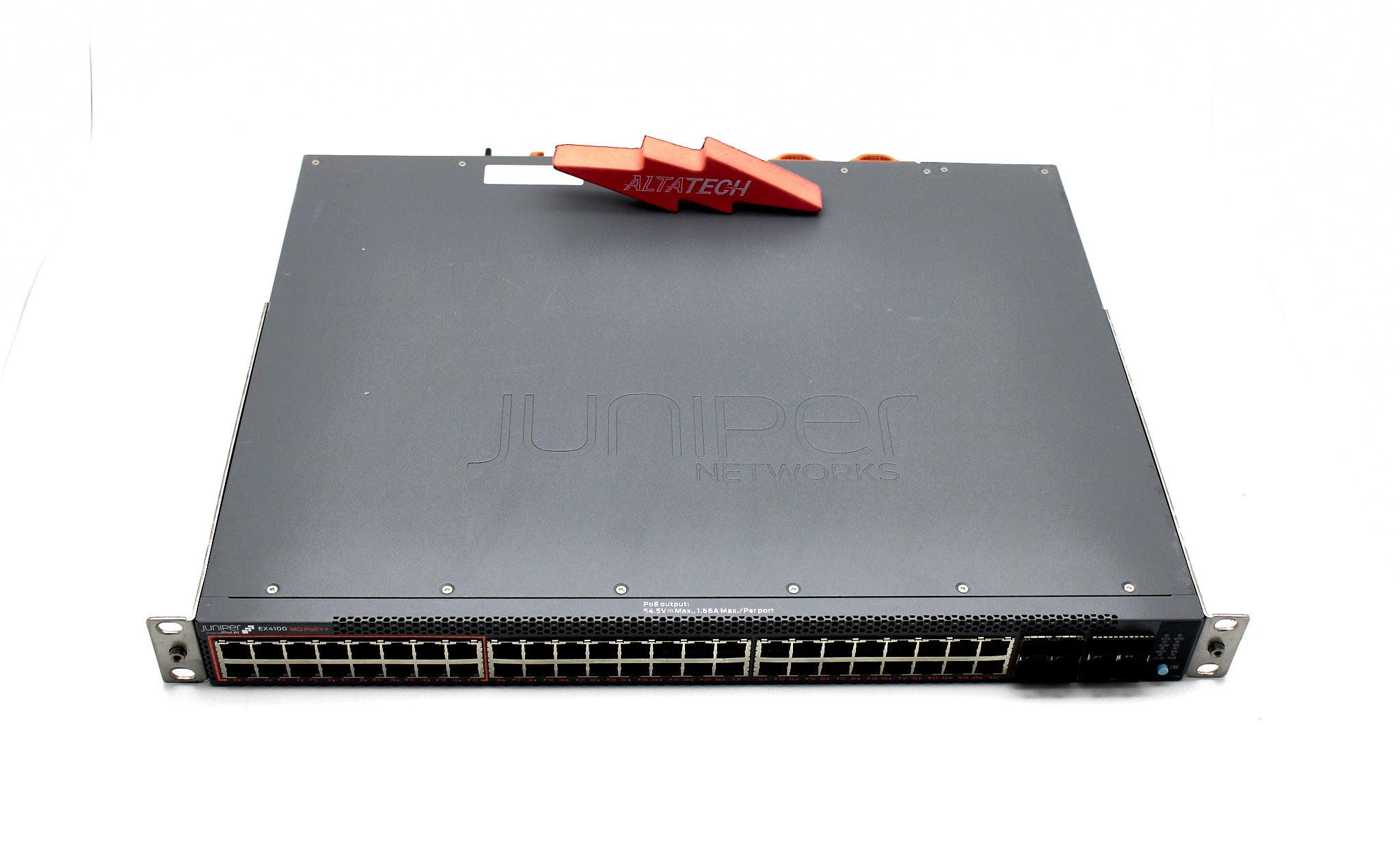 Juniper Switch EX4100-48MP 16 x 100 MB/1GbE/2.5GbE and 32x10