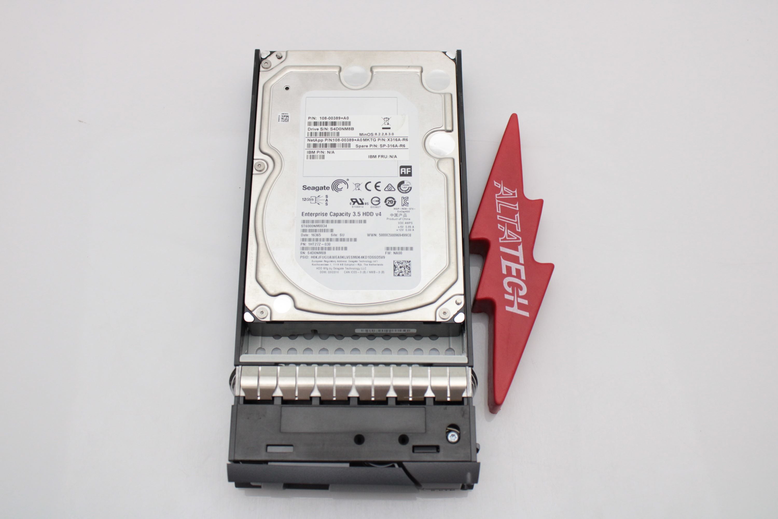 NetApp X316A-R6 6 TB 7.2K RPM NL 12GB 3.5" SAS Hard Drive