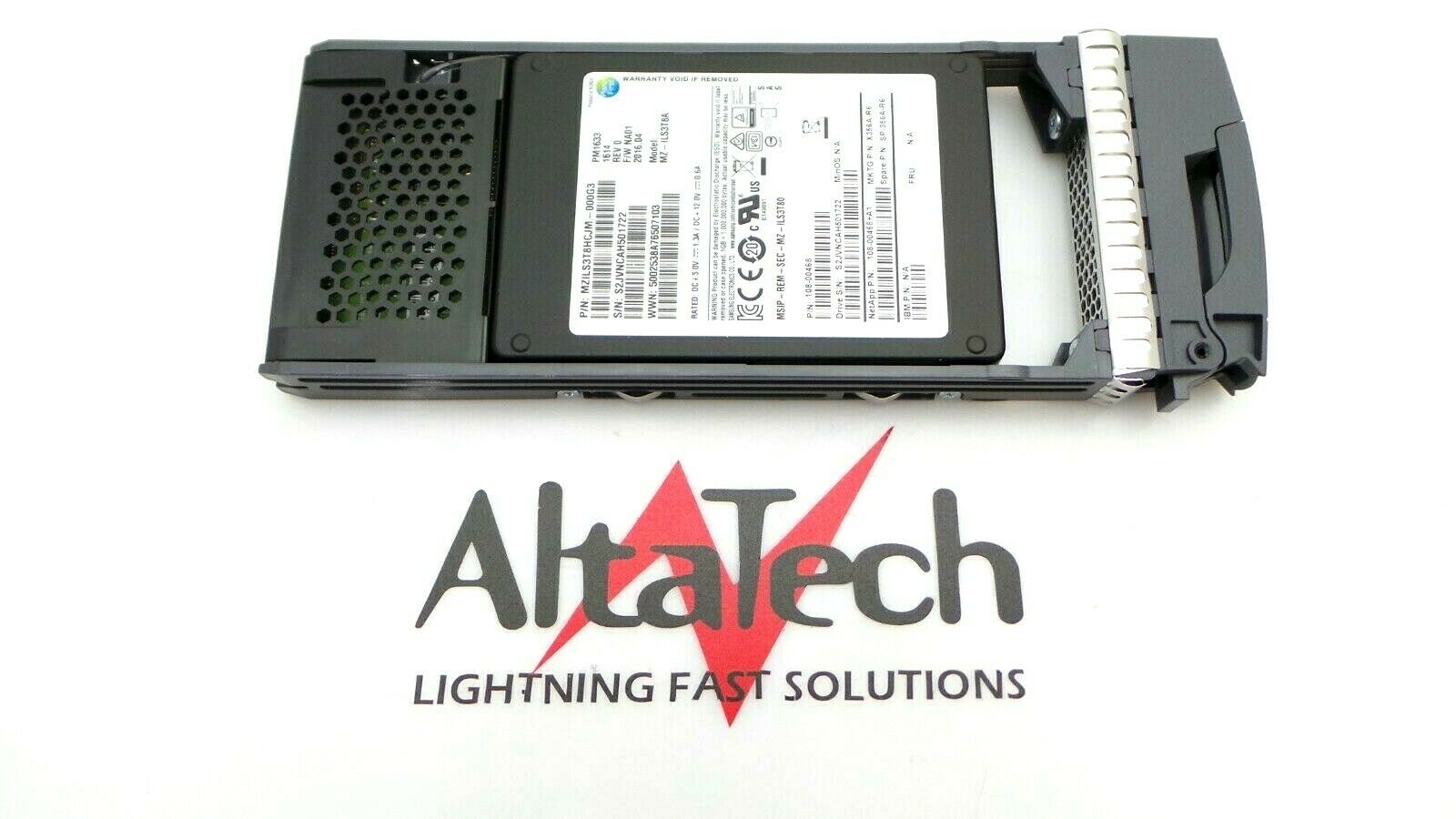 NetApp X356A-R6 3.8TB SAS 3.5" Solid State Drive