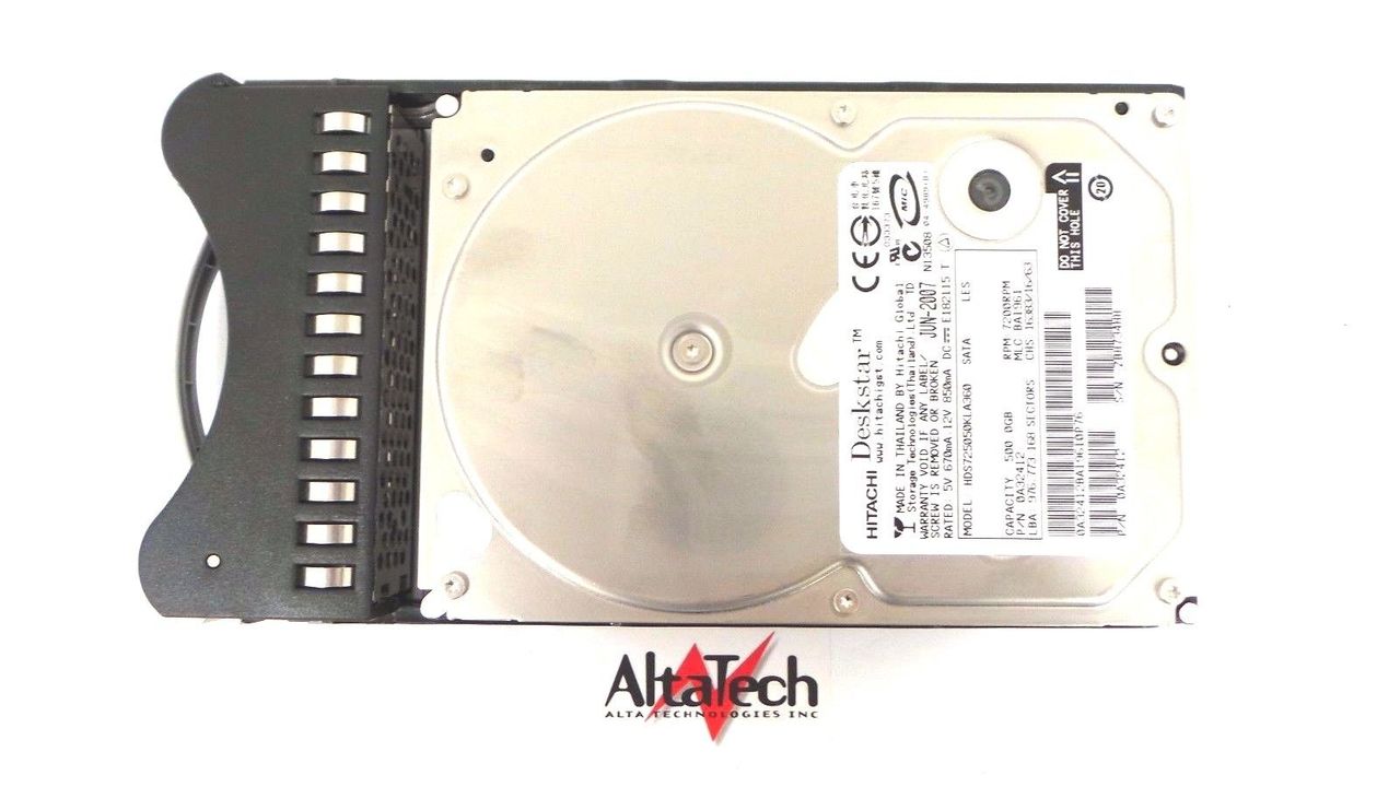 NetApp 500GB Internal 7200RPM (X431A-R5) HDD - 0A32412 - Te