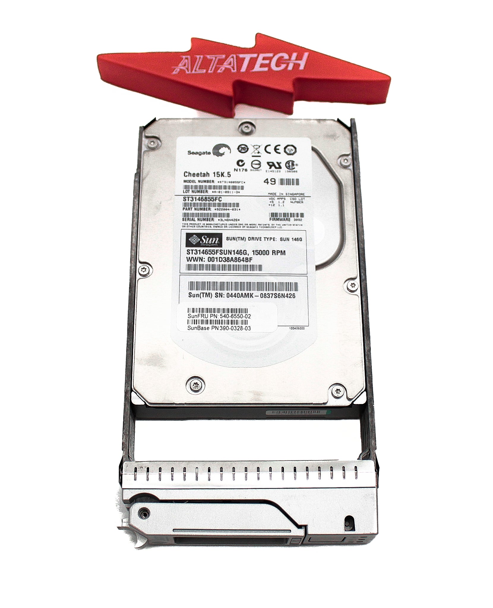 Sun Microsystems 540-6550 146GB 15K FC-AL 6140/6540